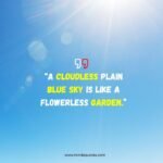 75 Most Beautiful Blue Sky Quotes To Brighten Your Day