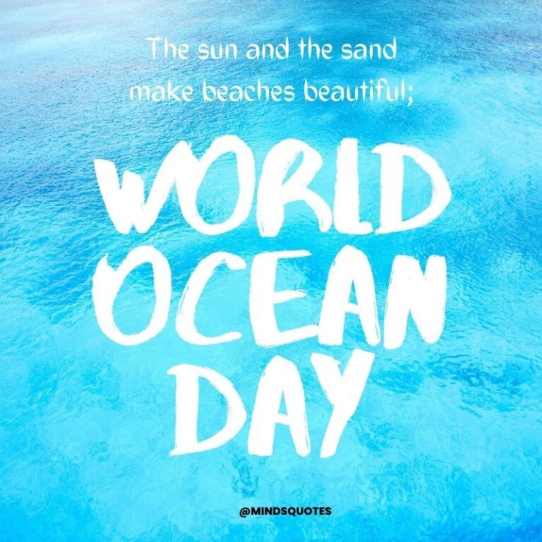 55 Happy World Ocean Day Quotes, Messages & Wishes [Jun 8]