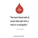 97 BEST Happy World Blood Donor Day Quotes & Slogans [14 June]