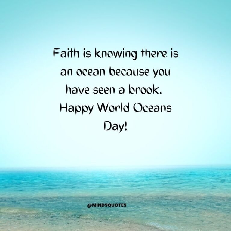55 Happy World Ocean Day Quotes, Messages & Wishes [Jun 8]