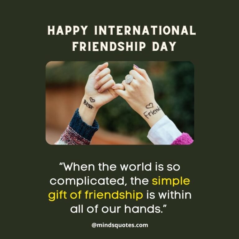 72 International Friendship Day Quotes & Wishes, Messages