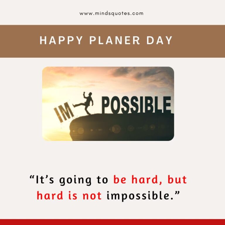 45 BEST National Planner Day Quotes, Wishes & Messages