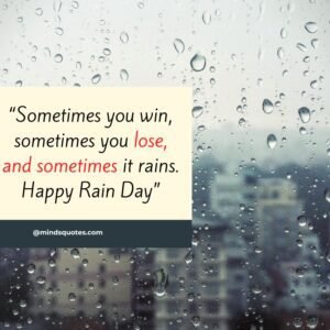 54 BEST Happy National Rain Day Quotes, Wishes & Messages