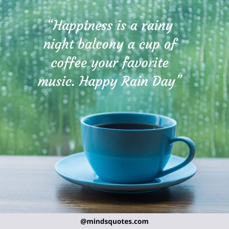 54 BEST Happy National Rain Day Quotes, Wishes & Messages