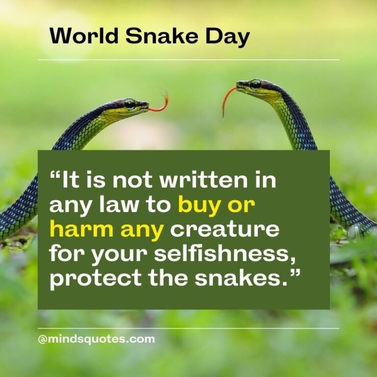 53+ BEST World Snake Day Quotes, Wishes & Messages