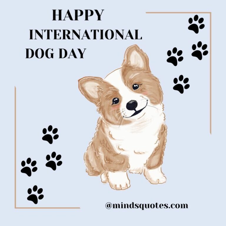 41+ BEST International Dog Day Quotes, Wishes & Messages