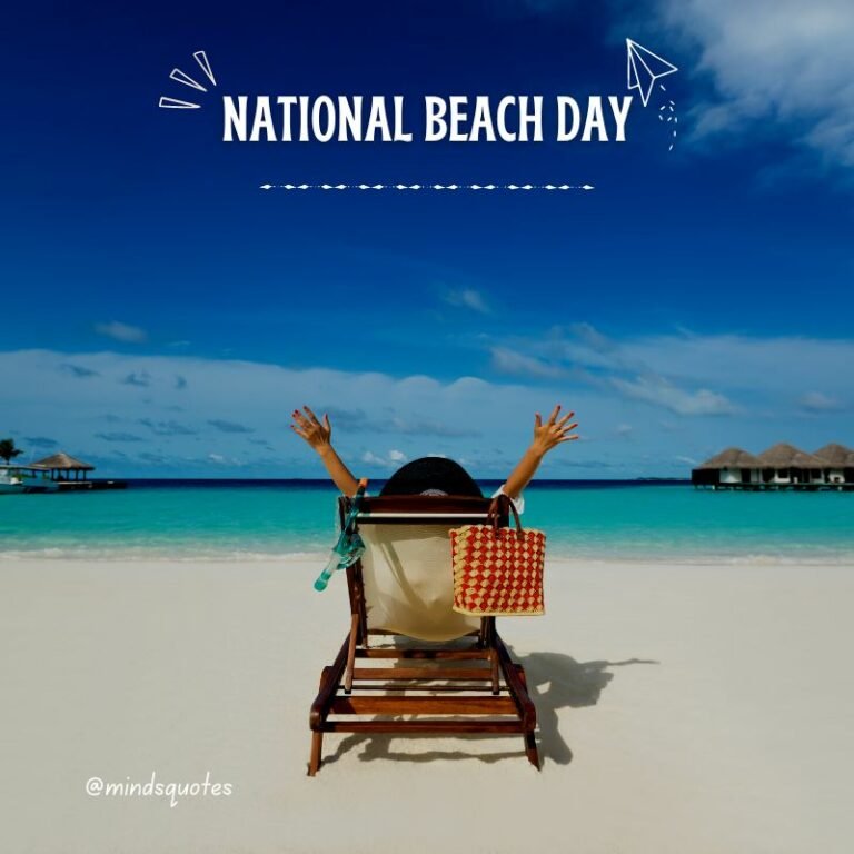 55+ Famous National Beach Day Quotes, Wishes & Messages