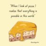 35 BEST National Cheese Pizza Day Quotes, Wishes & Captions