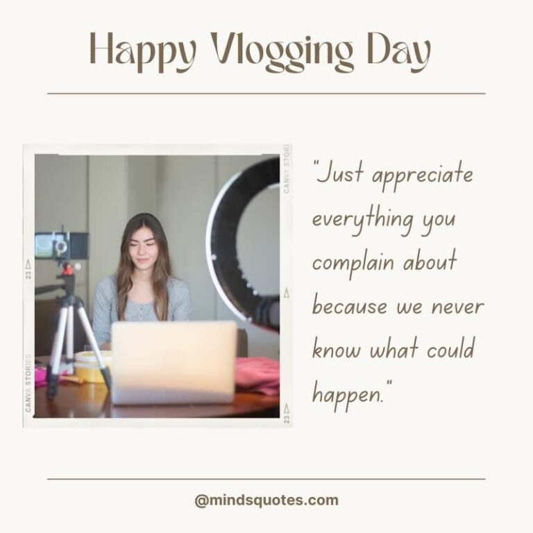 42+ BEST Happy Vlogging Day Quotes, Wishes & Messages