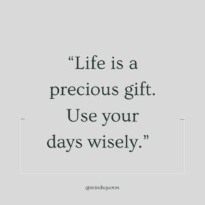 50 Famous Life Is Precious Quotes That Will Touch Your Heart