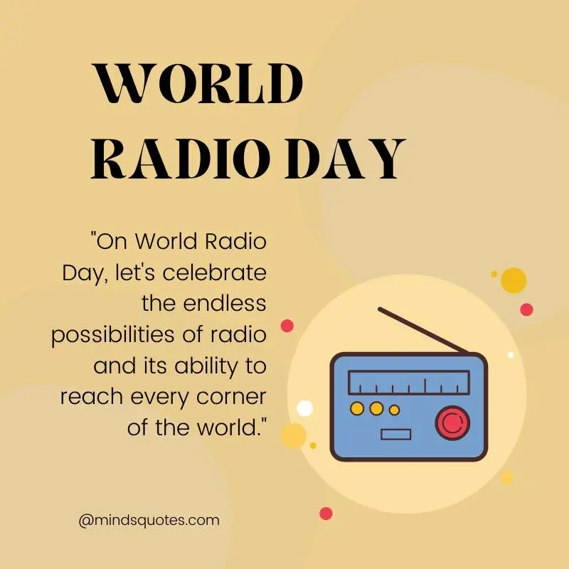 35 Popular World Radio Day Quotes, Wishes & Messages 35 Popular World Radio Day Quotes, Wishes & Messages