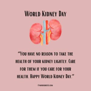 35 World Kidney Day Quotes, Wishes & Messages