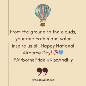 50 Best National Airborne Day Quotes, Wishes & Messages