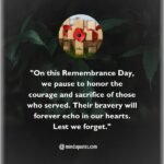 50 Remembrance Day Quotes, Wishes, Messages & Captions