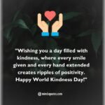 50 World Kindness Day Quotes, Wishes, Messages & Captions