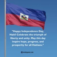 50 Best Haitian Independence Day Quotes, Wishes, Messages & Captions