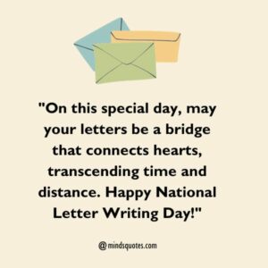 70 National Letter Writing Day Quotes, Wishes, Messages & Captions